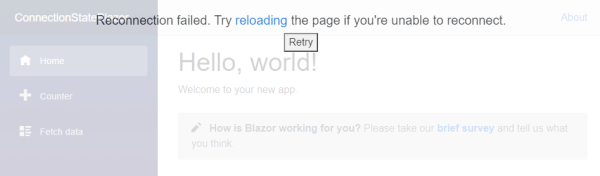 Customizing Connection State Ui In Blazor Server Applications With Blazorade 