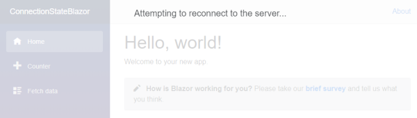 Customizing Connection State Ui In Blazor Server Applications With Blazorade