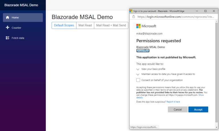 Blazor Authentication with Blazorade MSAL - An Overview Blazor Authentication with Blazorade MSAL - An Overview